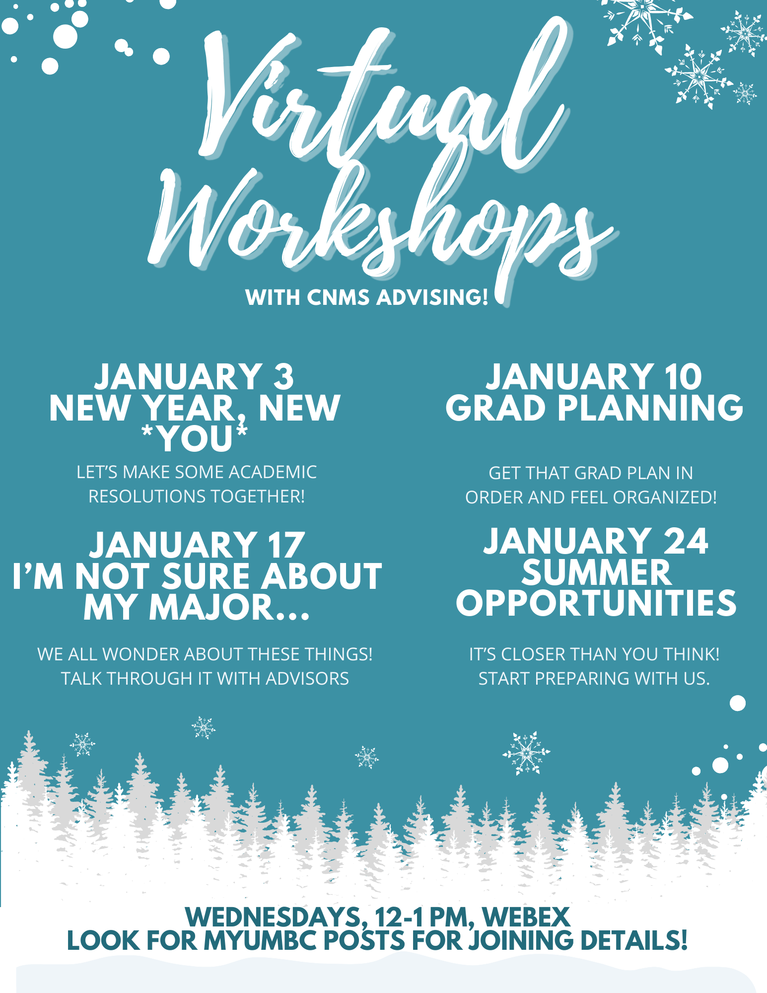 Student Success Workshop Series – College of Natural and Mathematical ...